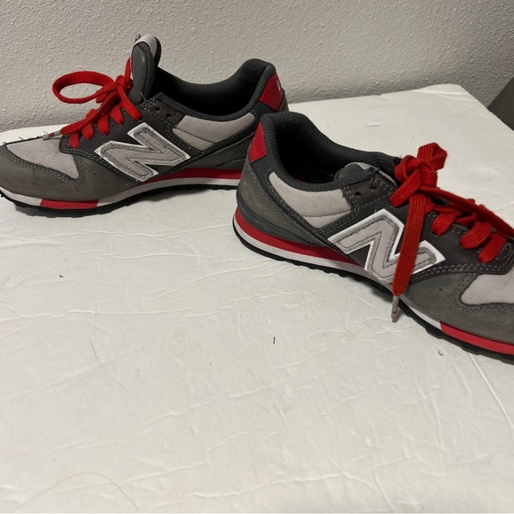 Figs | Shoes | New Balance X Figs Grey And Red Tennis Shoes | Poshmark